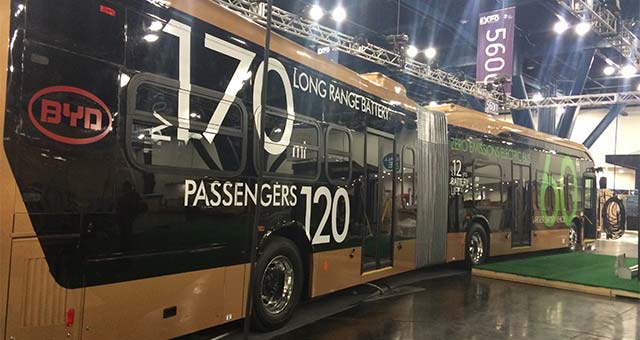 BYD dévoile un bus 100 % électrique de 18 mètres - LaVoitureHybride.com